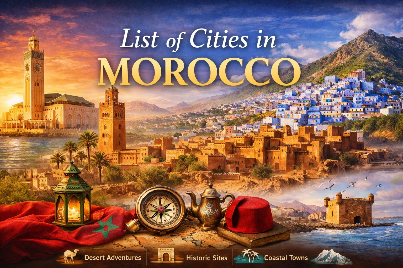 List of Cities in Morocco: Complete Regional Guide 2026