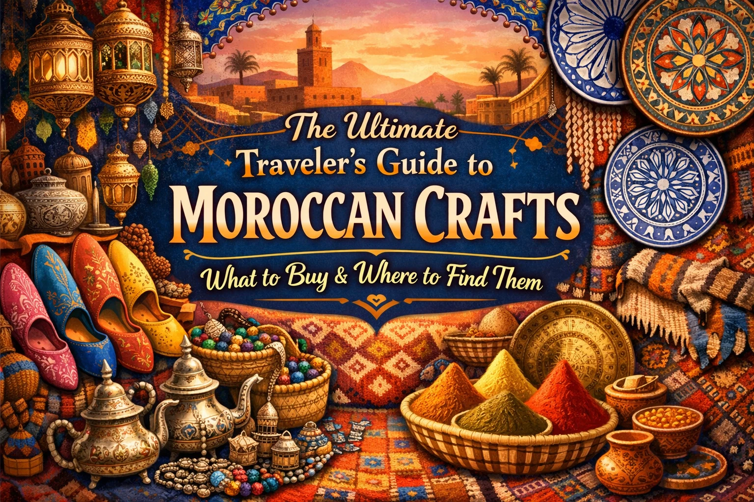 The Ultimate Traveler’s Guide to Moroccan Crafts: What to Buy & Where ...