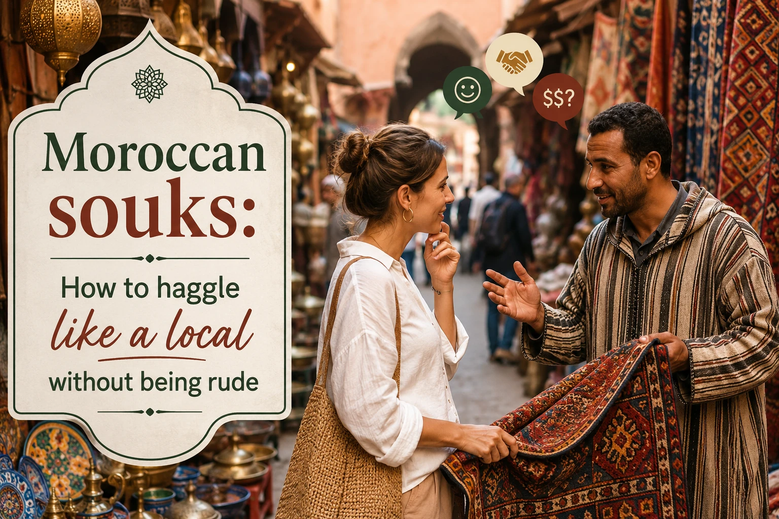 Moroccan souks: How to haggle like a local without being rude ...