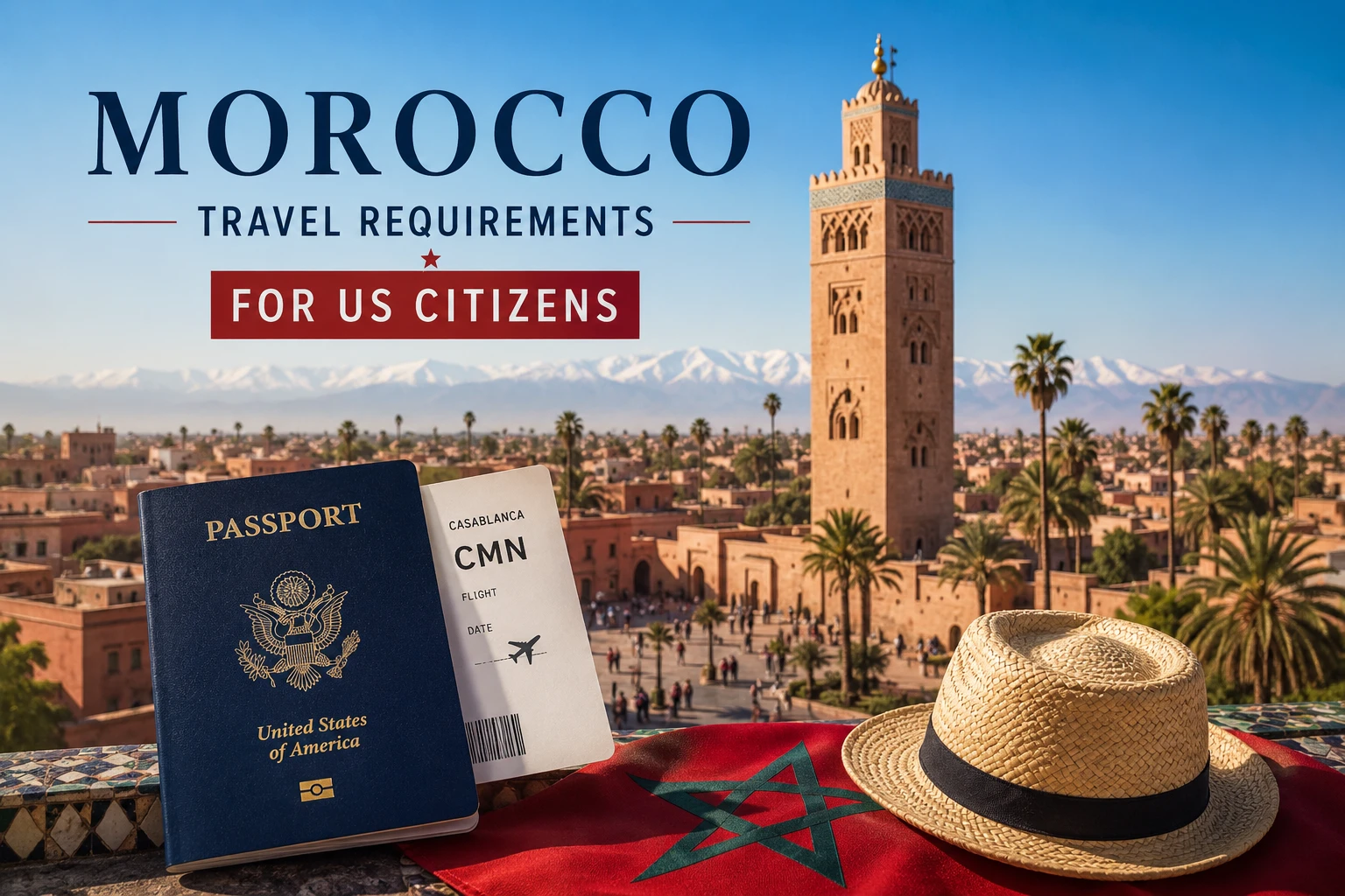 Morocco travel requirements for US citizens - Moroccan Travel Trips